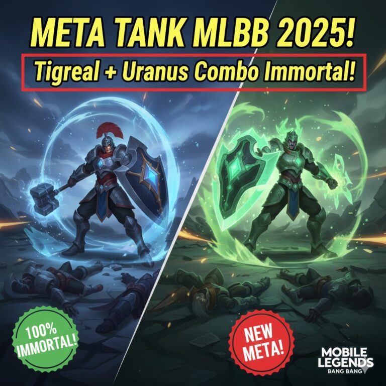 Meta Tank MLBB 2025: Tigreal + Uranus Combo Immortal